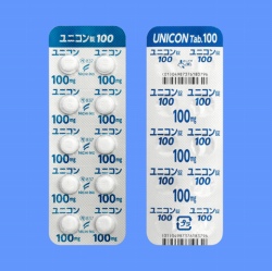 ユニコン錠100 100錠 (日医工) | FOCUS｜フォーカス インターネットショップ Medical